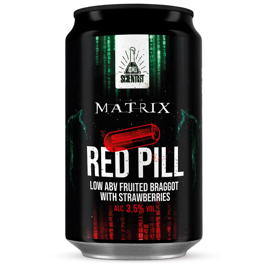 Mad Scientist red pill braggot BLIK 12x33CL